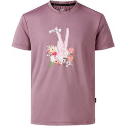 Dare2b Amusing Kinder Funktionsshirt rosa 140 - Kinder T-Shirts & -hemden von Dare 2b