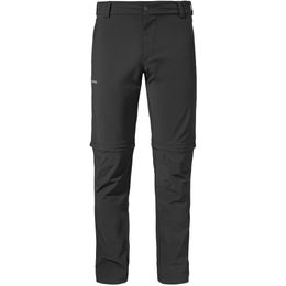 Sch&ouml;ffel Sch&ouml;ffel Folkstone Zip-Off Herren Wanderhose schwarz 56 - Herrenhosen & -shorts