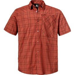 Sch&ouml;ffel Sch&ouml;ffel Style Frolya Herren Trekkinghemd rot 48 - Herrenshirts, -hemden & -pullover