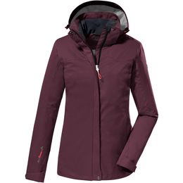 Killtec KOS 133 Damen Regenjacke dunkelrot 50 - Damenjacken