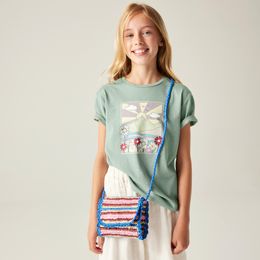 Dare2b Trailblazer III Kinder Baumwollshirt gr&uuml;n 176 - Kinder T-Shirts & -hemden von Dare 2b