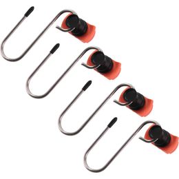 Berger Haken / Fitting 4er Set - Fahrradtr&auml;ger-Zubeh&ouml;r