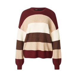 Only Pullover 'ONLJETTE' Damen Gr&ouml;&szlig;e M kitt / dunkelbraun / beere / naturwei&szlig;