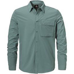 Sch&ouml;ffel Sch&ouml;ffel Style Dunajec Herren Trekkinghemd gr&uuml;n 52 - Herrenshirts, -hemden & -pullover