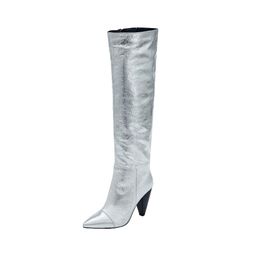 EDITED Boots 'Uhura' female Silver size 39