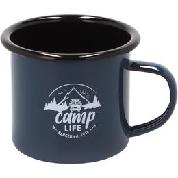 Camplife Emaille Becher 330 ml blau - Becher & Tassen