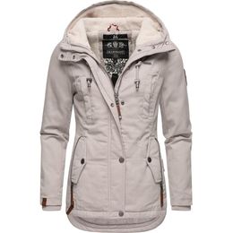 Marikoo Winter Parka 'Bikoo' female Beige size M