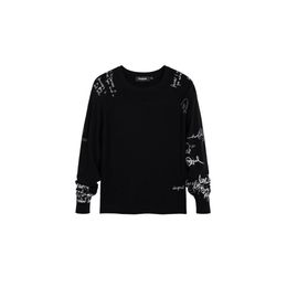 Desigual Sweater female Black size M