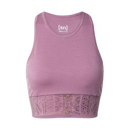 super.natural Sports Top 'ARABESQUE' female Purple size S