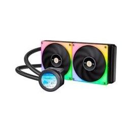Thermaltake TOUGHLIQUID Ultra 280 RGB AIO Liquid Cooler 280mm, Wasserk&uuml;hlung schwarz
