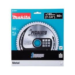 Makita Metall-Kreiss&auml;geblatt E-23357, &Oslash; 185mm, 60Z Bohrung 20mm, f&uuml;r Metall-Handkreiss&auml;gen