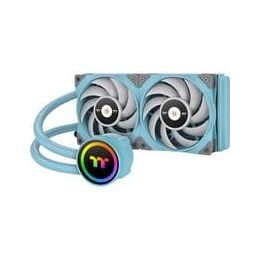 Thermaltake TOUGHLIQUID 240 ARGB Sync AIO Liquid Cooler Turquoise 240mm, Wasserk&uuml;hlung t&uuml;rkis