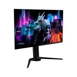 Gigabyte AORUS FO32U2 QD-OLED, Gaming-Monitor 80.3 cm (31.5 Zoll), schwarz, UltraHD/4K, KVM, USB-C, AMD FreeSync Premium Pro, 240Hz Panel