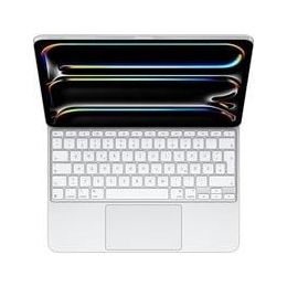 Apple Magic Keyboard f&uuml;r 13" iPad Pro (M5/M4), Tastatur wei&szlig;, DE-Layout, Scherenmechanik