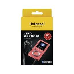 Intenso Video Scooter BT, Portable Player pink, 64 GB, Bluetooth