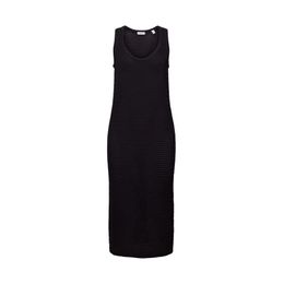 Esprit Knitted dress female Black size XL