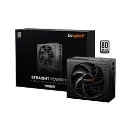 be quiet! Straight Power 12 Platinum 1000W ATX 3.1, PC-Netzteil schwarz, 1x 12-Pin High Power GPU, 4x PCIe, Kabel-Management , 1000 Watt