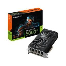 Gigabyte GeForce RTX 5060 Ti WINDFORCE OC 8G, Grafikkarte DLSS 4, 3x DisplayPort, 1x HDMI 2.1