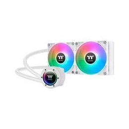 Thermaltake TH240 V2 ARGB Sync AIO Liquid Cooler Snow Edition, Wasserk&uuml;hlung wei&szlig;