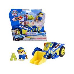 Spin Master Paw Patrol - Search & Rescue: Rubbles Rettungs-Bulldozer mit 2 Figuren, Spielfahrzeug