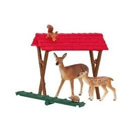 Schleich Farm World F&uuml;tterung der Waldtiere, Spielfigur
