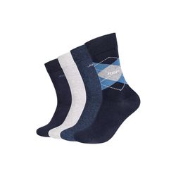 JOOP! Socken Damen Gr&ouml;&szlig;e 43/46 blau / dunkelblau / wei&szlig;