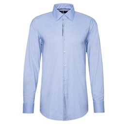 BOSS Button Up Shirt 'HANK' male Blue size 43