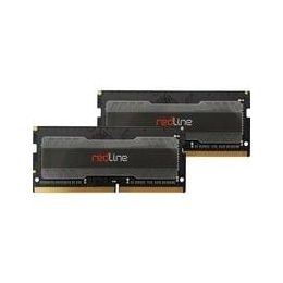 MUSHKIN SO-DIMM 64 GB DDR4-3200 (2x 32 GB) Dual-Kit, Arbeitsspeicher schwarz, MRA4S320NNNF32GX2, Redline
