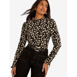 Love & Roses Blouse female Black size 22
