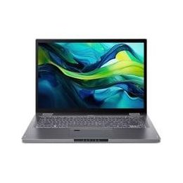 Acer Aspire Spin 14 (ASP14-52MTN-75Q5), Notebook grau, Intel Core Ultra 7 155U, Intel Graphics, 16 GB LPDDR5X, 1 TB (1 TB SSD), Windows 11 Home 64-Bit