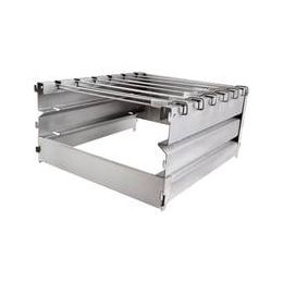 Broil King Multi-Windschutz f&uuml;r Infrarot-Seitenbrenner, Gestell edelstahl