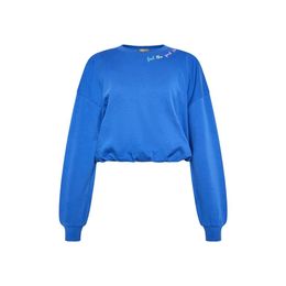 ebeeza Sweatshirt Damen Gr&ouml;&szlig;e M aqua / neonblau / pastellgelb / rosa