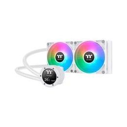 Thermaltake TH240 V2 Ultra ARGB Sync AIO Liquid Cooler Snow Edition, Wasserk&uuml;hlung wei&szlig;