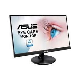 ASUS Eye Care VP229HF, Gaming-Monitor 54.5 cm (21.4 Zoll), schwarz, FullHD, IPS, Adaptive-Sync, 100Hz Panel