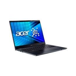Acer TravelMate P4 Spin (TMP414RN-55-TCO-74HK), Notebook dunkelblau, Intel Core Ultra 7 255U, Intel Graphics, 16 GB DDR5, 512 GB (512 GB SSD), Windows 11 Pro