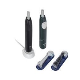 Braun Oral-B iO Series 2 Night Black/Forest Green mit 2. Handst&uuml;ck, Elektrische Zahnb&uuml;rste dunkelgr&uuml;n/schwarz