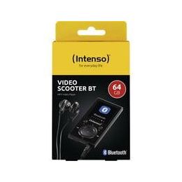 Intenso Video Scooter BT, Portable Player schwarz, 64 GB, Bluetooth
