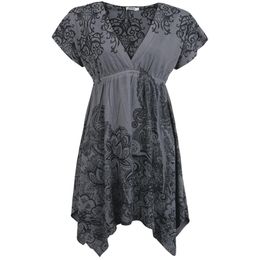 Innocent Smock Kurzes Kleid grau in L Smock Dress grey