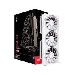 Xfx Radeon RX 9070 Swift OC, Grafikkarte wei&szlig;, RDNA4, GDDR6, 3x DisplayPort, 1x HDMI 2.1
