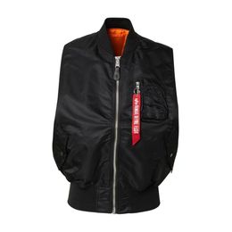 Alpha Industries Weste 'MA-1' Herren Gr&ouml;&szlig;e XS rot / schwarz / offwhite