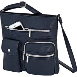 Damen Handtasche bleu, Gr&ouml;&szlig;e 0
