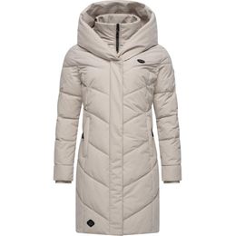 Ragwear Wintermantel 'Natalka' Damen Gr&ouml;&szlig;e XXXL taupe / schwarz