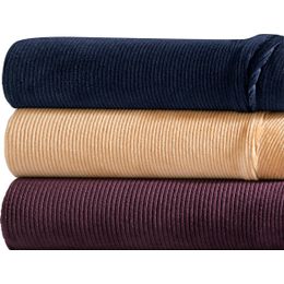 Damen Schlupfhose in Cord-Qualit&auml;t, pflegeleicht marine, Gr&ouml;&szlig;e 50