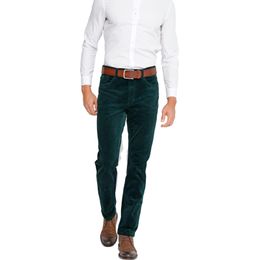 Herren Cordhose aus Baumwoll-Stretch petrol, Gr&ouml;&szlig;e 48