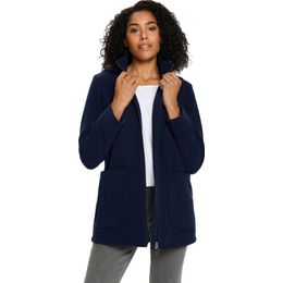 Damen Wolljacke marine, Gr&ouml;&szlig;e 54
