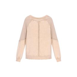 Ebeeza Sweatshirt female Beige size XXL