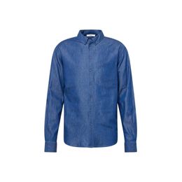 ABOUT YOU Button Up Shirt 'Ivan' male Blue size S
