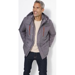 Herren Steppjacke f&uuml;r normale Wintertemperaturen anthrazit, Gr&ouml;&szlig;e 48