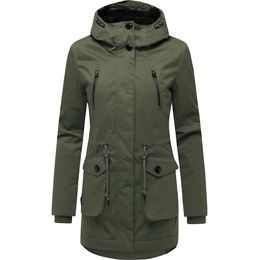 Ragwear Wintermantel 'Ellsa' Damen Gr&ouml;&szlig;e S khaki