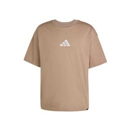 adidas Performance Performance Shirt male Brown size S